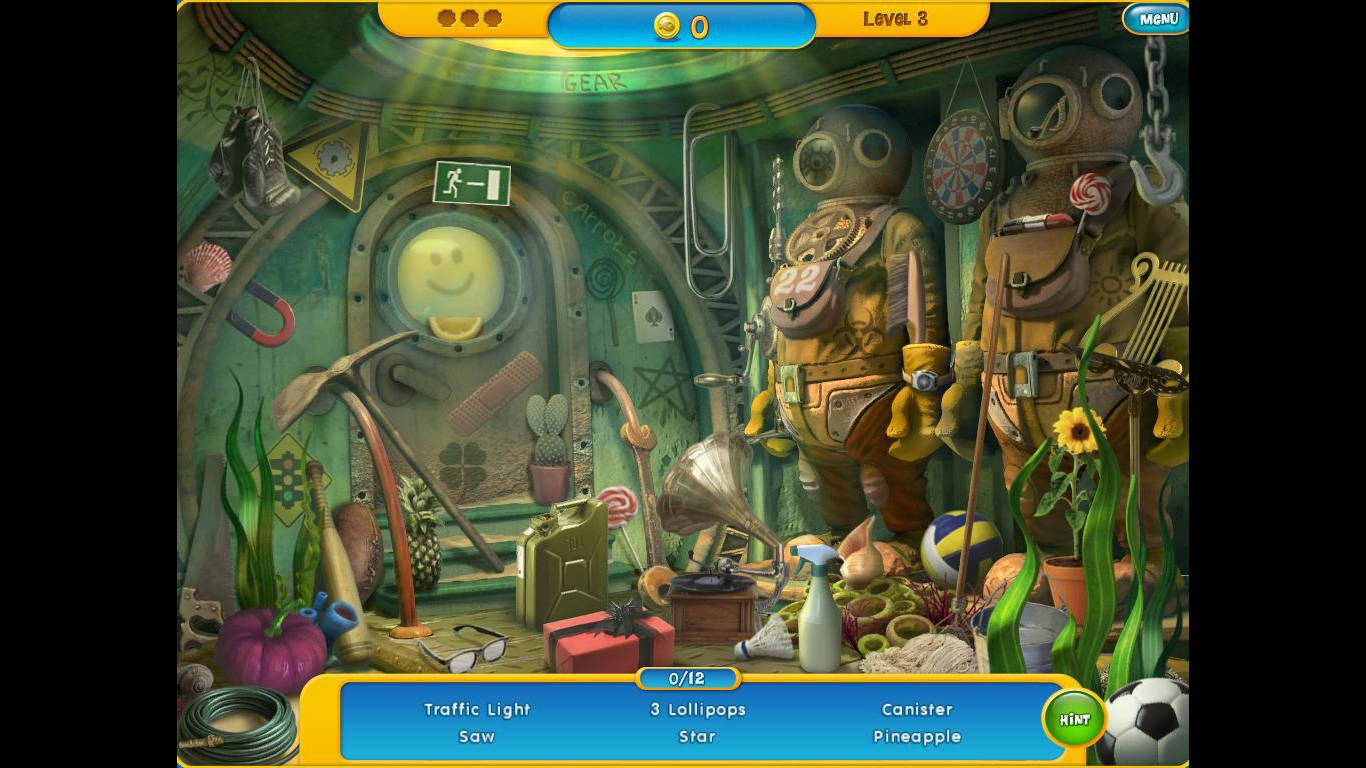Enjoy fishy hidden object fun in Aquascapes!