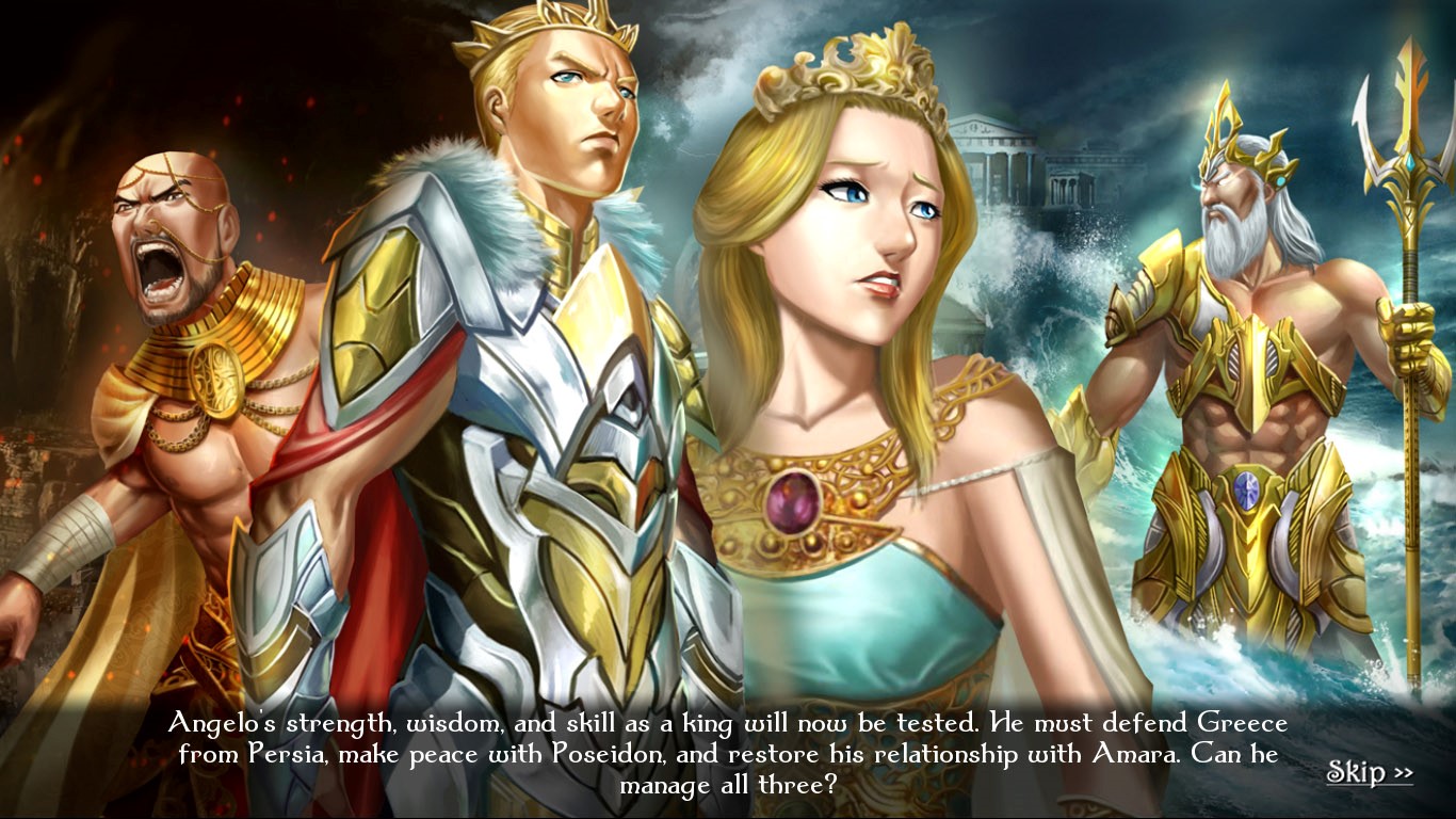 Conquer Match 3 Puzzles in The Trials of Olympus 3: King of the World!